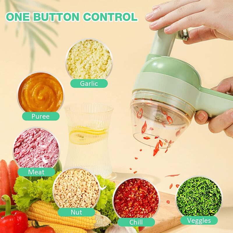 Electric Mini Rotary Vegetable Slicer - K Dragon Mart Online Shopping ...
